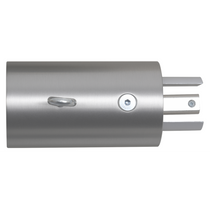 Cord Pulley 40mm Satin Nickel Closed