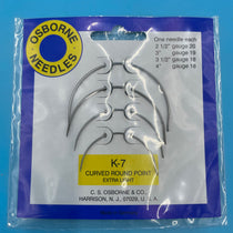C.S. Osborne K-7 Curved Round Point Extra Light Needles