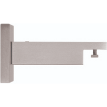Single Wall Bracket, 90 Mm/3.5" Extension Satin Nickel