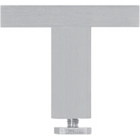 Wall And Ceiling Bracket, Single Square Sn