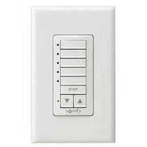 Somfy® DecoFlex WireFree, RTS 5 Wall Switch - Pure